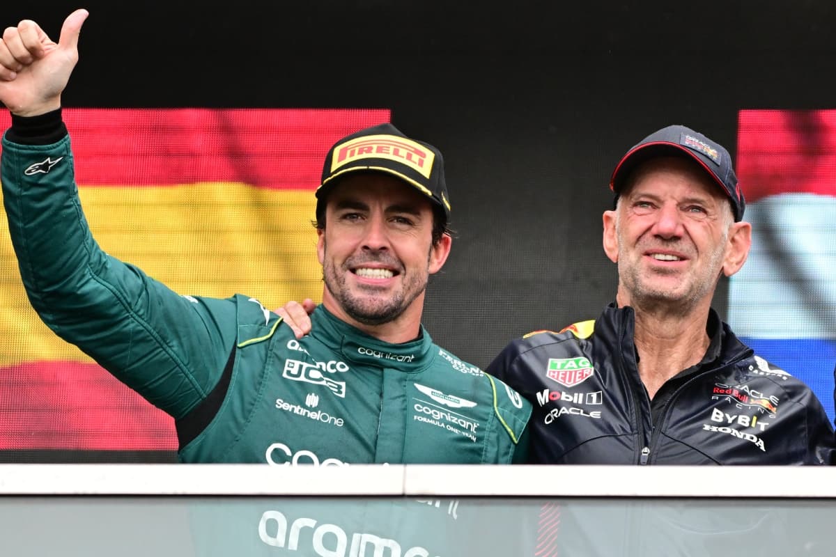 Fernando Alonso traz novidade impactante sobre Adrian Newey na Aston Martin